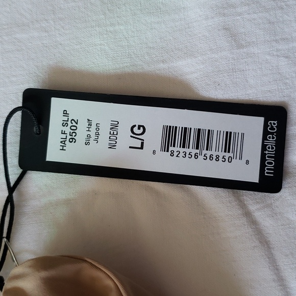 Montelle | Intimates & Sleepwear | Montelle Half Slip Nude Nwt | Poshmark